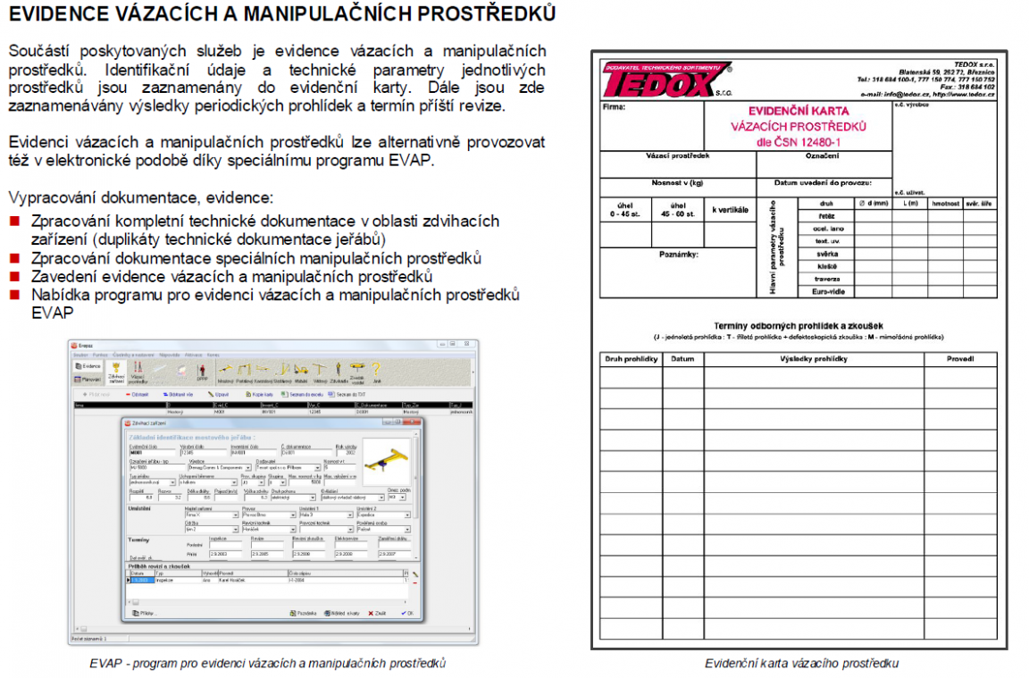 Revize a servis | Tedox.cz